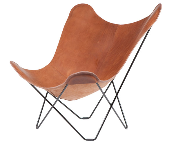 Cuero Flagermus stol - Montana – Trendbazaar