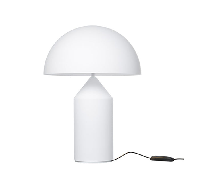 Oluce Atollo Metal 236 Bordlampe - Hvid Glas | Trendbazaar.dk