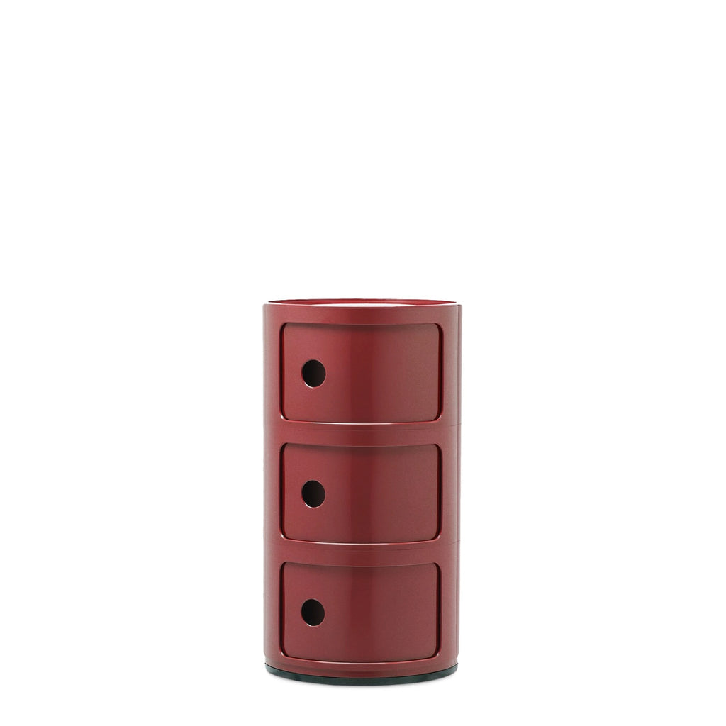 Kartell Componibili Burgundy 3 Rum – Tilbud | Trendbazaar.dk