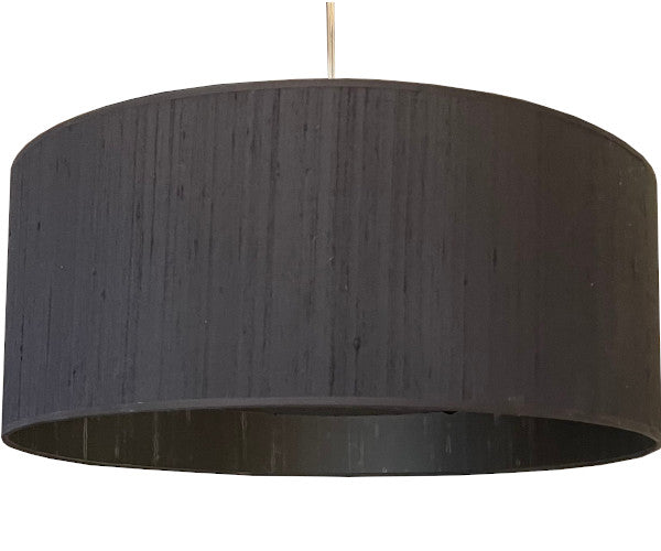 Emma lampe - silk negra - 50 cm