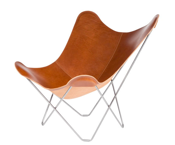 Cuero Flagermus stol - Montana – Trendbazaar